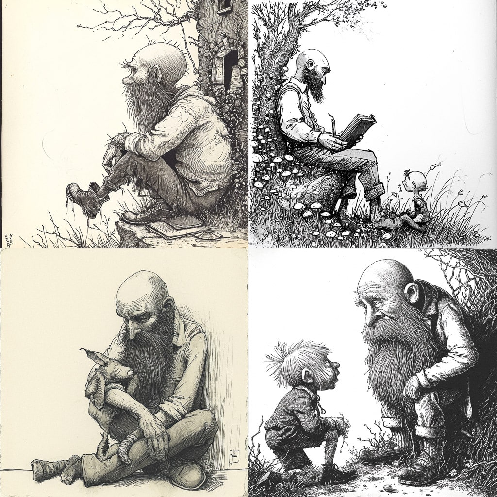 Harry Furniss Midjourney style | Andrei Kovalev's Midlibrary