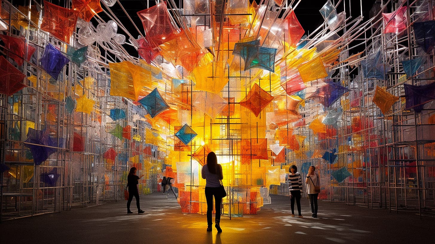 Stuart Haygarth Midjourney style | Andrei Kovalev's Midlibrary