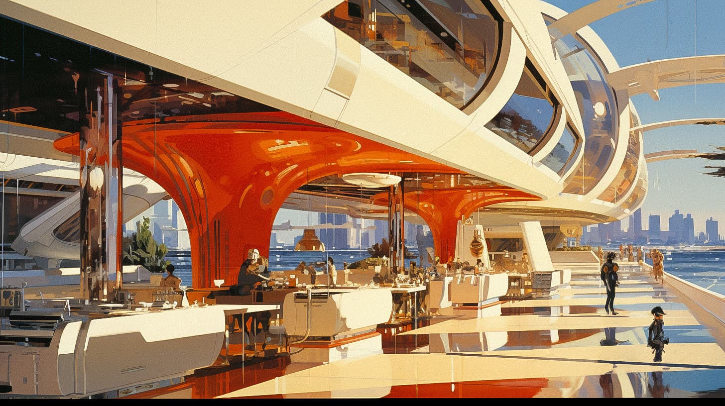 Syd Mead Midjourney style | Andrei Kovalev's Midlibrary