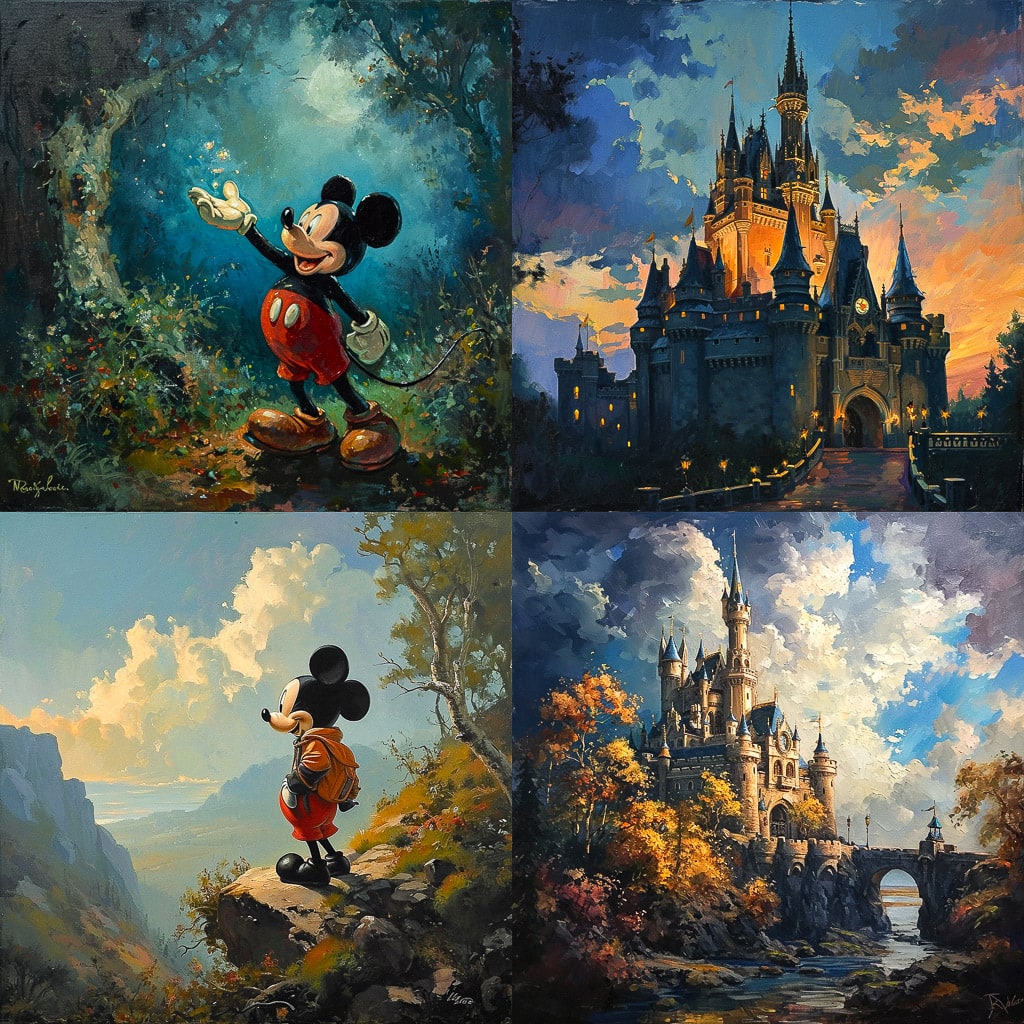 Michael Hussar Midjourney style | Andrei Kovalev's Midlibrary