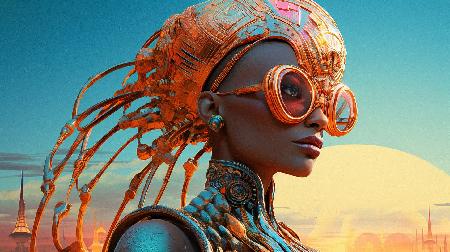 Afrofuturism Midjourney style | Andrei Kovalev's Midlibrary