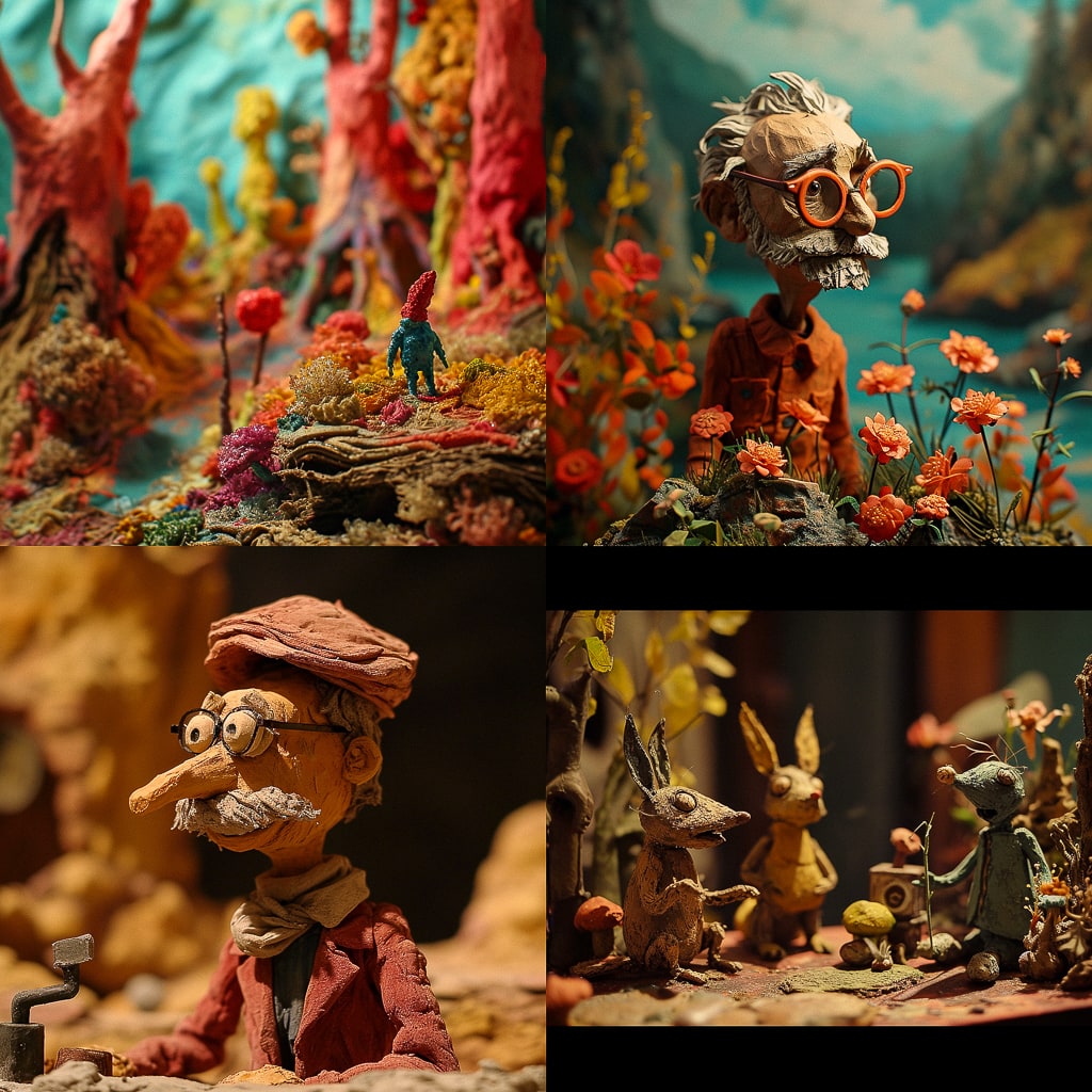 Del Kathryn Barton Midjourney style | Andrei Kovalev's Midlibrary