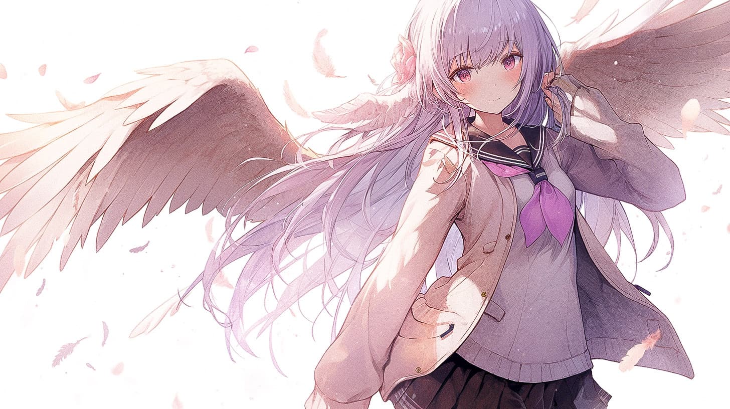 Angel Beats Midjourney style | Andrei Kovalev's Midlibrary