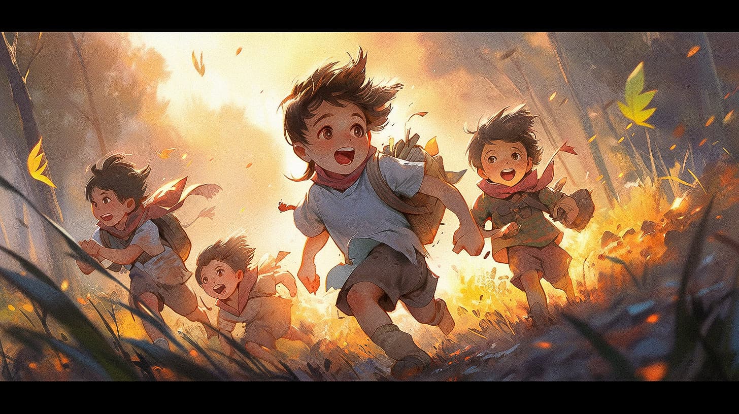 Children Who Chase Lost Voices Midjourney style | Andrei Kovalev's ...