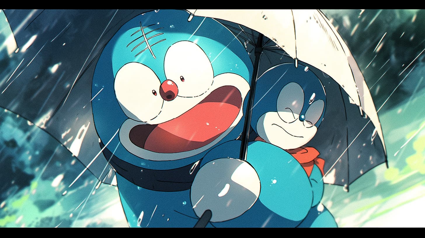 Doraemon Midjourney style | Andrei Kovalev's Midlibrary