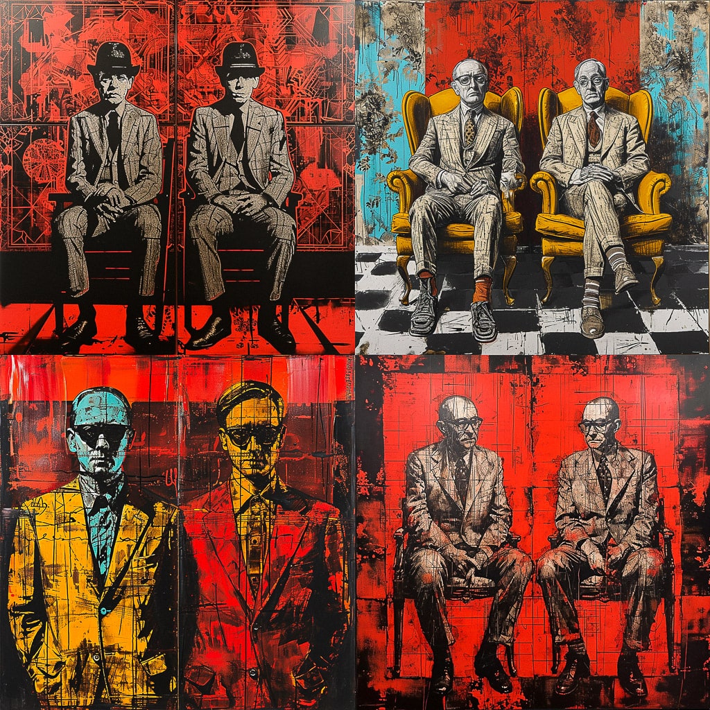 Mikhail Larionov Midjourney style | Andrei Kovalev's Midlibrary