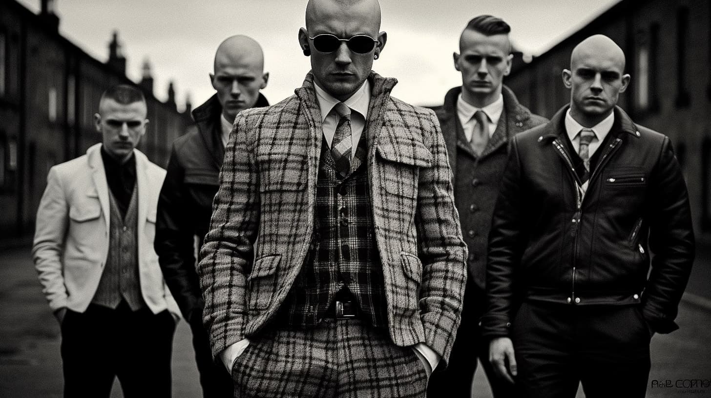 Skinhead fashion Midjourney style | Andrei Kovalev's Midlibrary