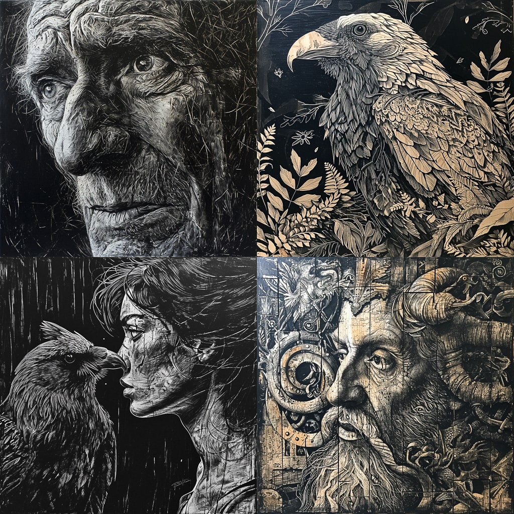 Caras Ionut Midjourney style | Andrei Kovalev's Midlibrary