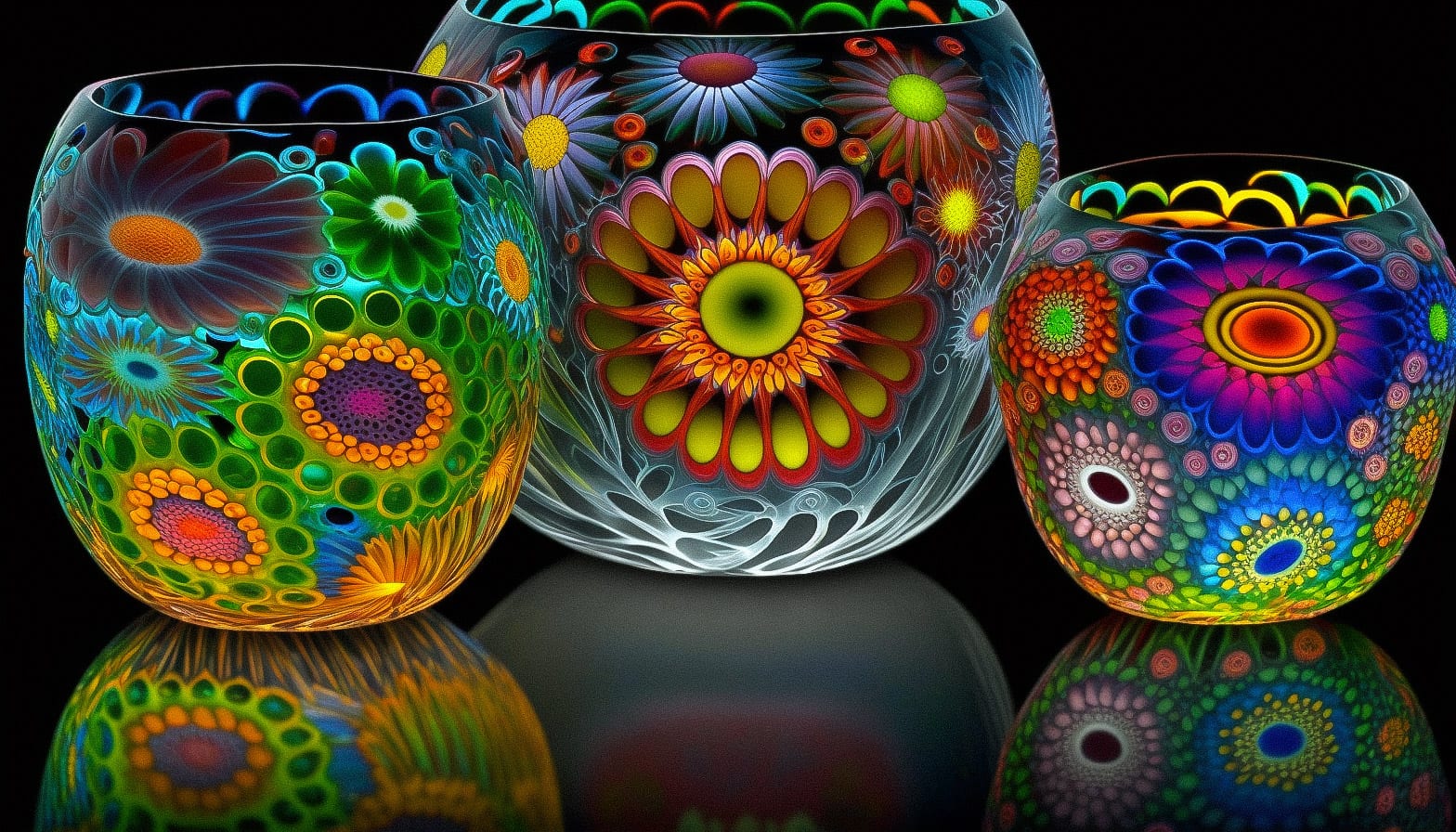 Millefiori glass Midjourney style | Andrei Kovalev's Midlibrary