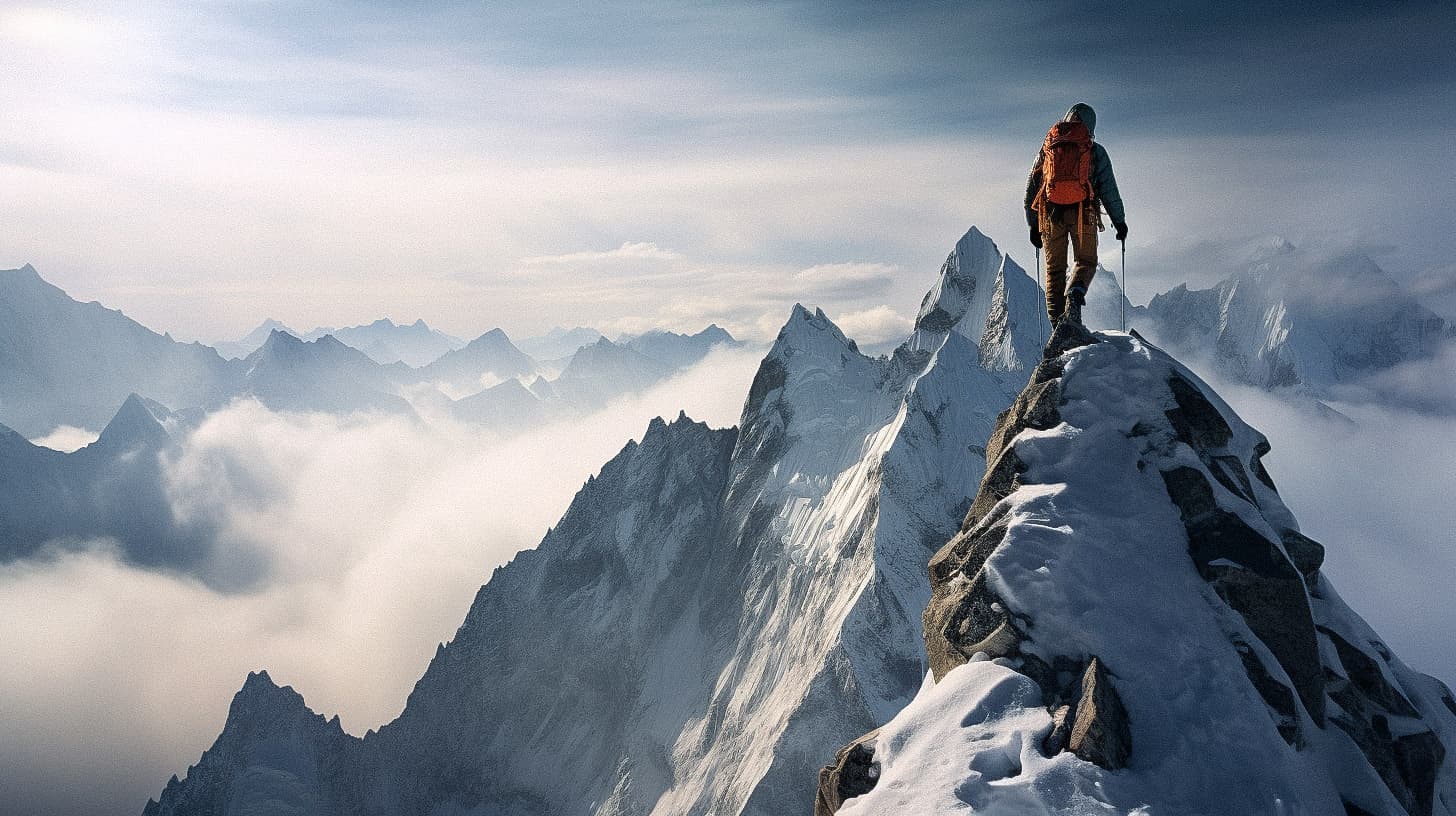 Jimmy Chin Midjourney style | Andrei Kovalev's Midlibrary
