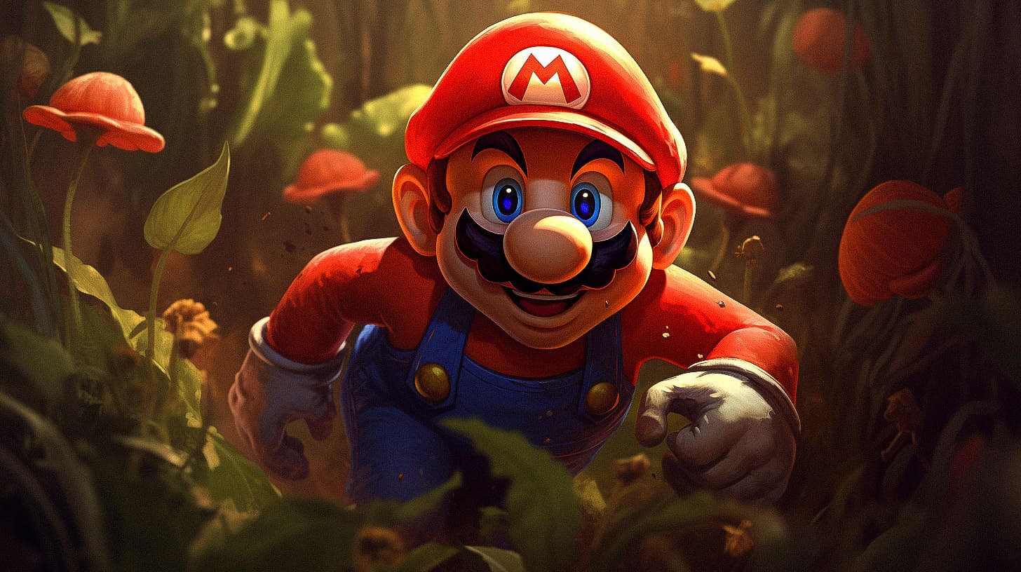 Super Mario Midjourney style | Andrei Kovalev's Midlibrary