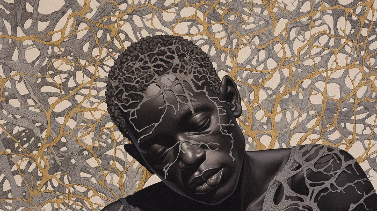 Toyin Ojih Odutola Midjourney style | Andrei Kovalev's Midlibrary