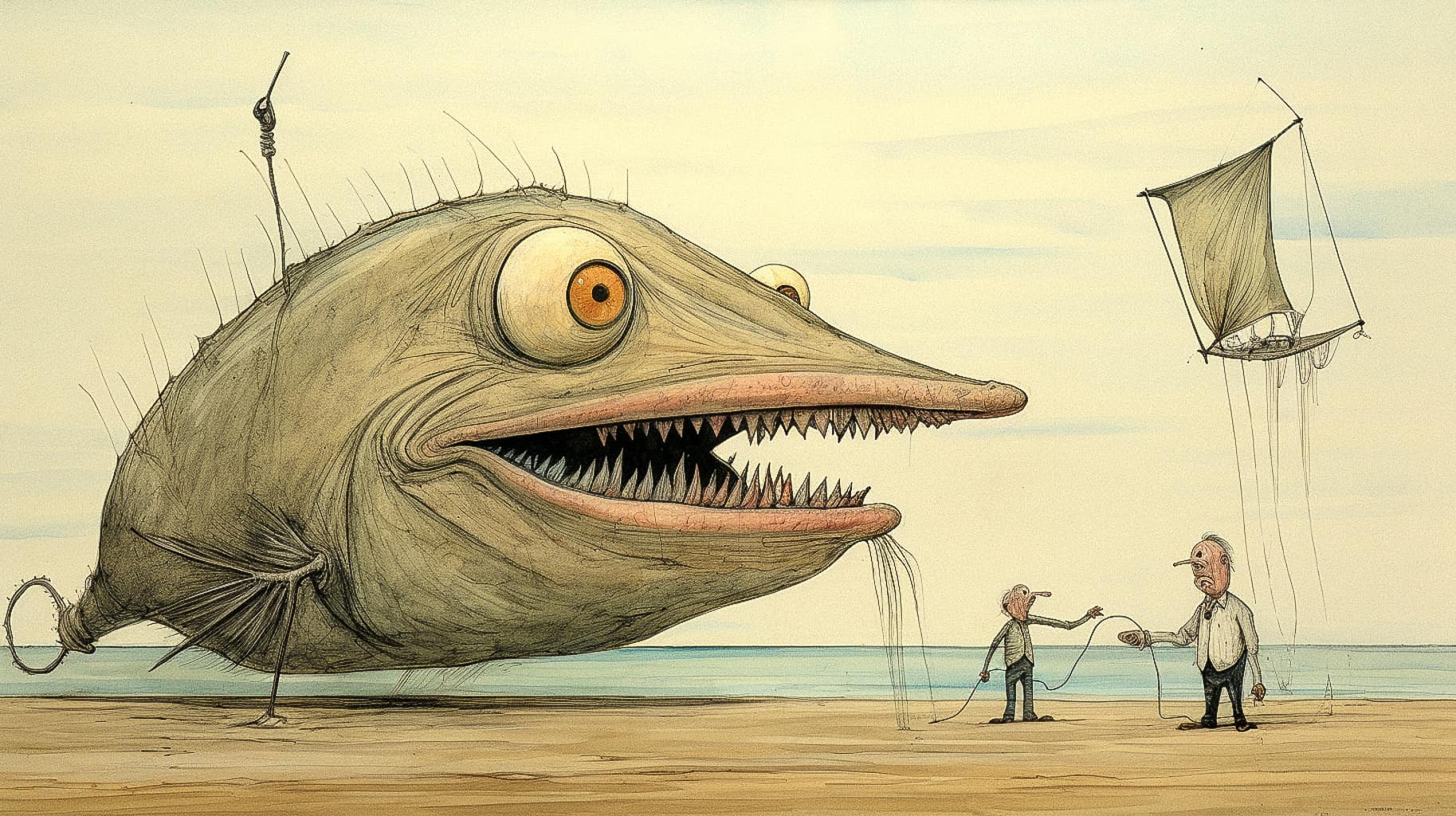 Bill Plympton Midjourney style | Andrei Kovalev's Midlibrary