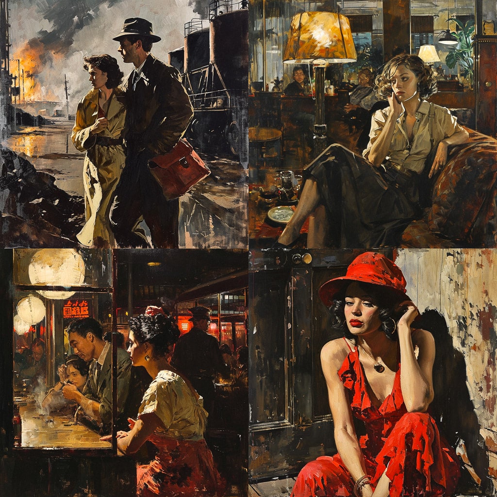 Harriet Lee-Merrion Midjourney style | Andrei Kovalev's Midlibrary