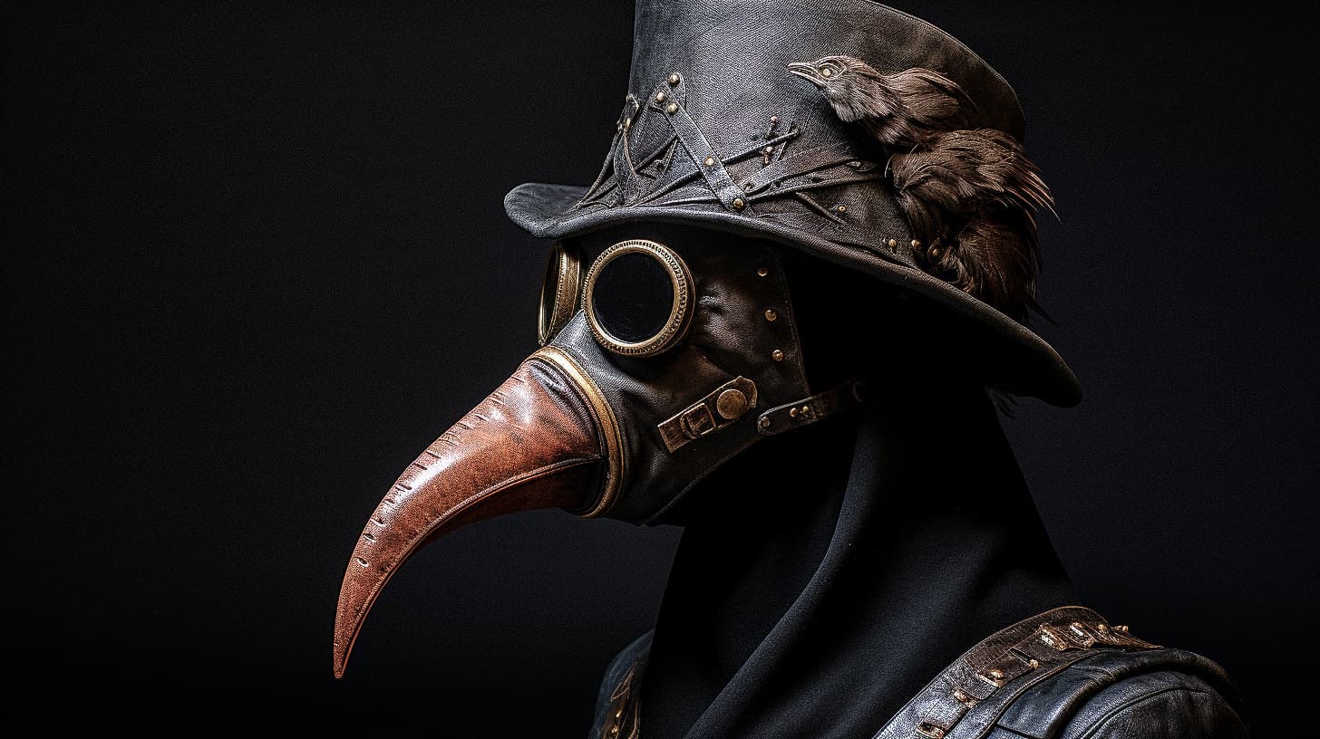 Plague doctor mask Midjourney style | Andrei Kovalev's Midlibrary