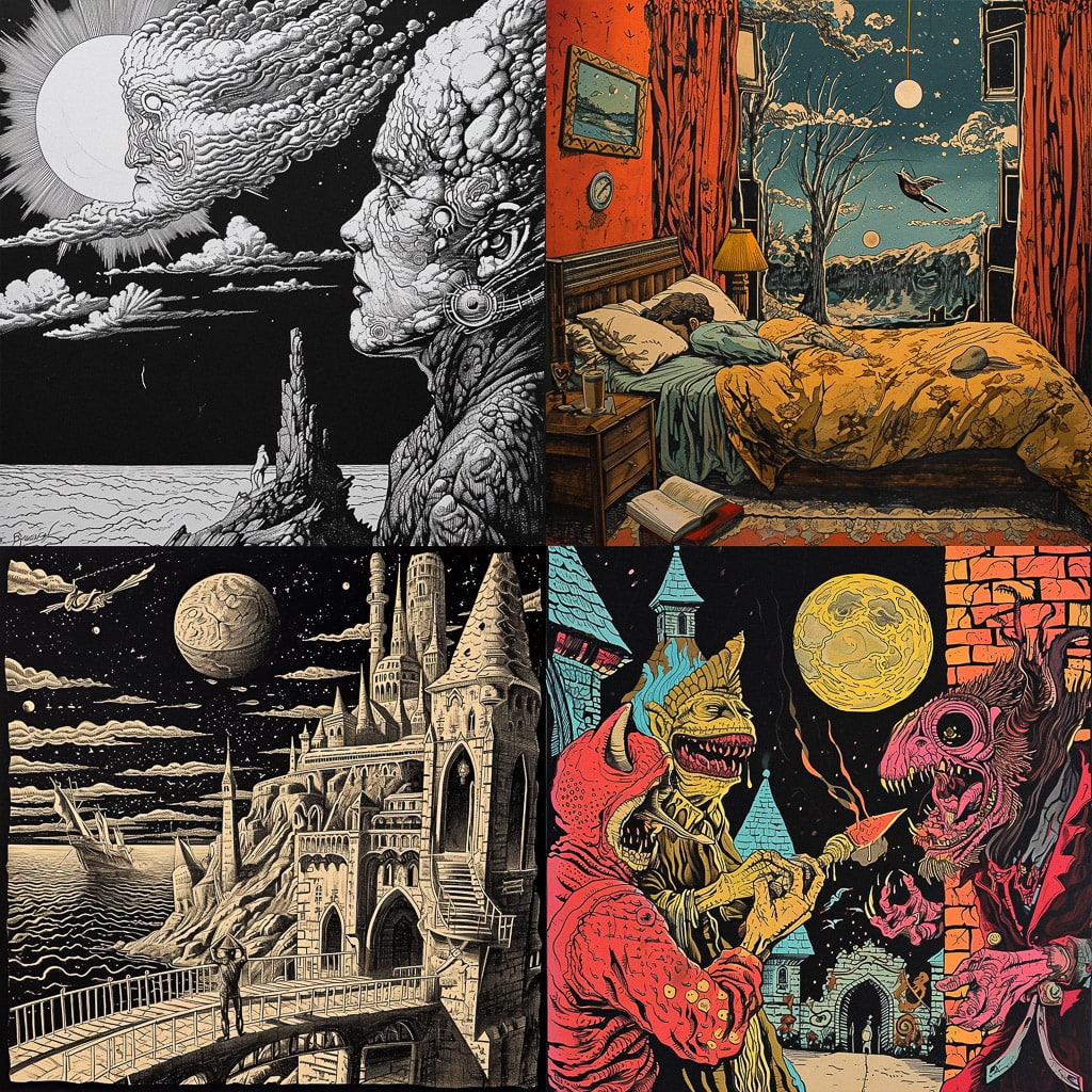 Hiroshi Yoshida Midjourney style | Andrei Kovalev's Midlibrary