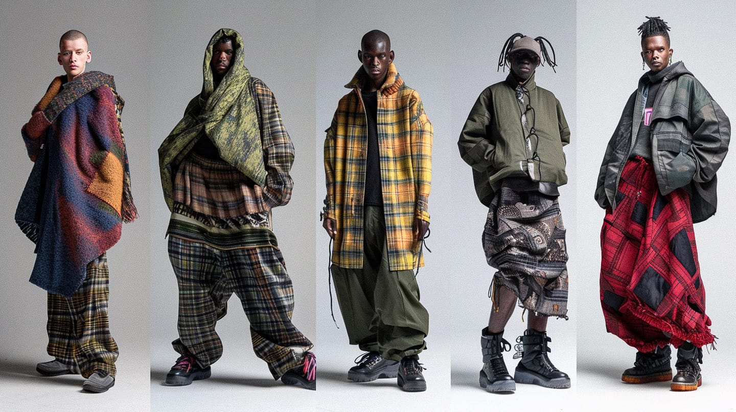 Baggy fashion Midjourney style | Andrei Kovalev's Midlibrary