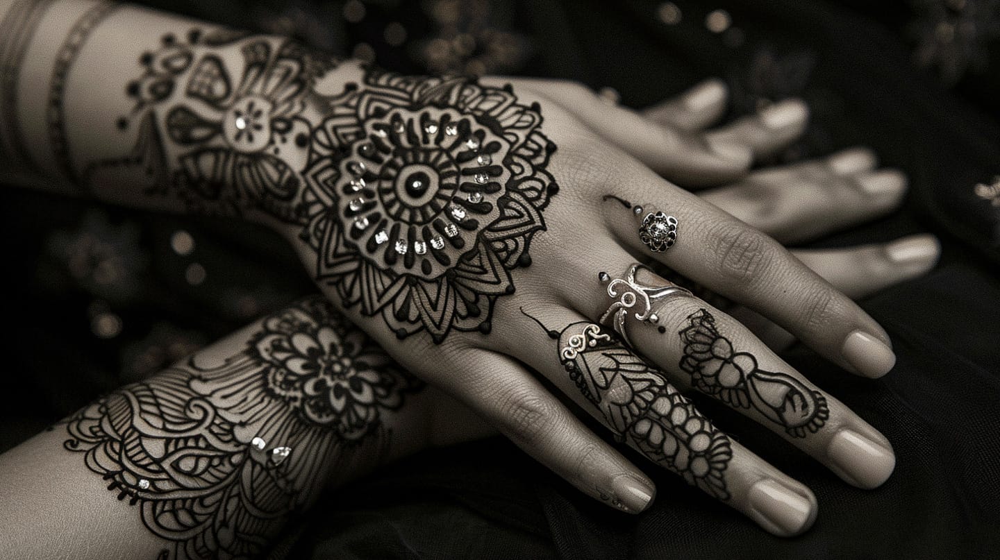 Mehndi Midjourney style | Andrei Kovalev's Midlibrary