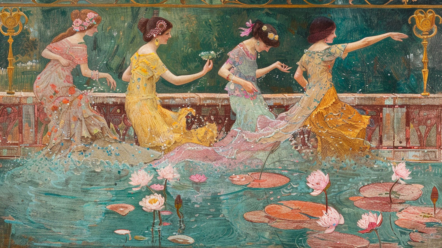 Harry Siddons Mowbray Midjourney style | Andrei Kovalev's Midlibrary