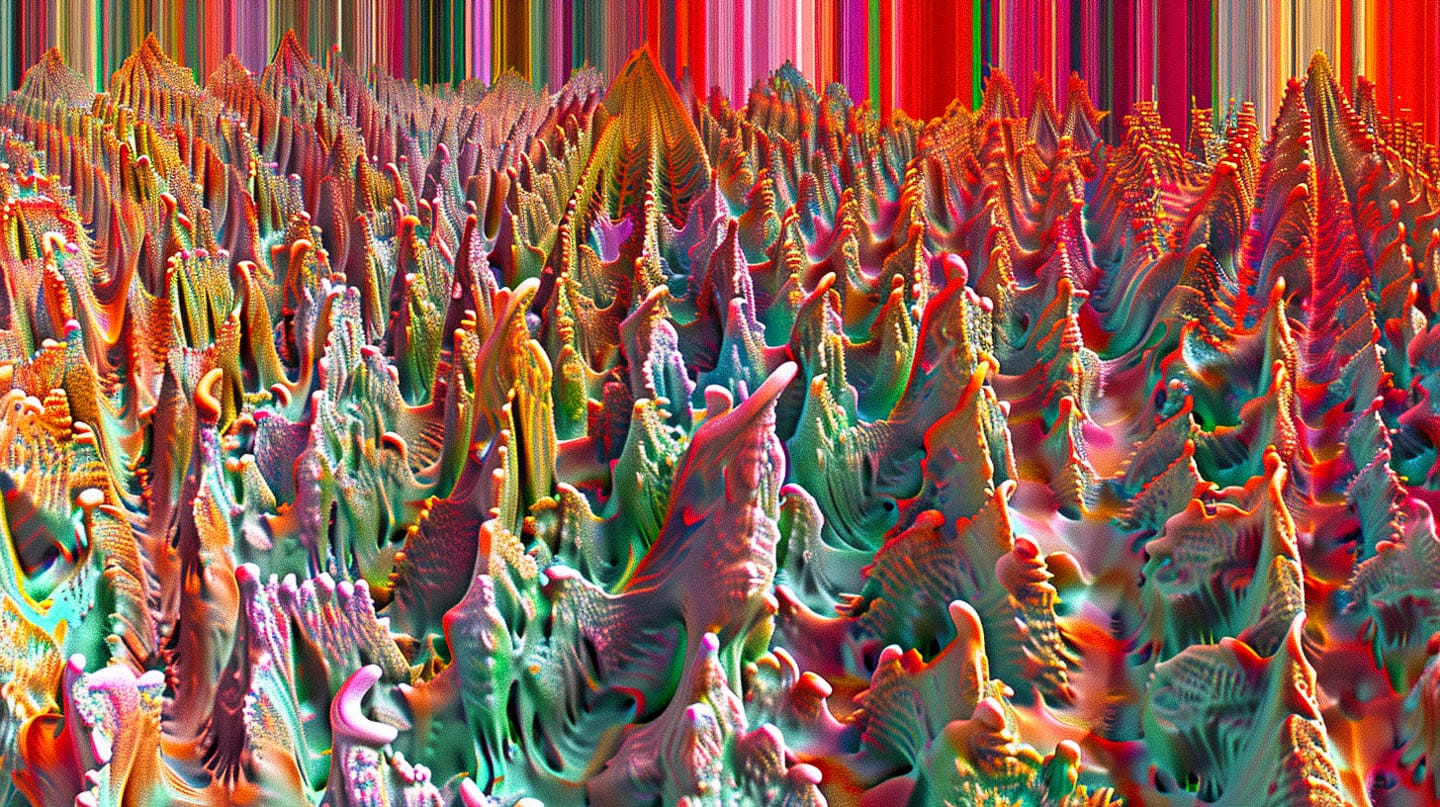 Autostereogram Midjourney style | Andrei Kovalev's Midlibrary