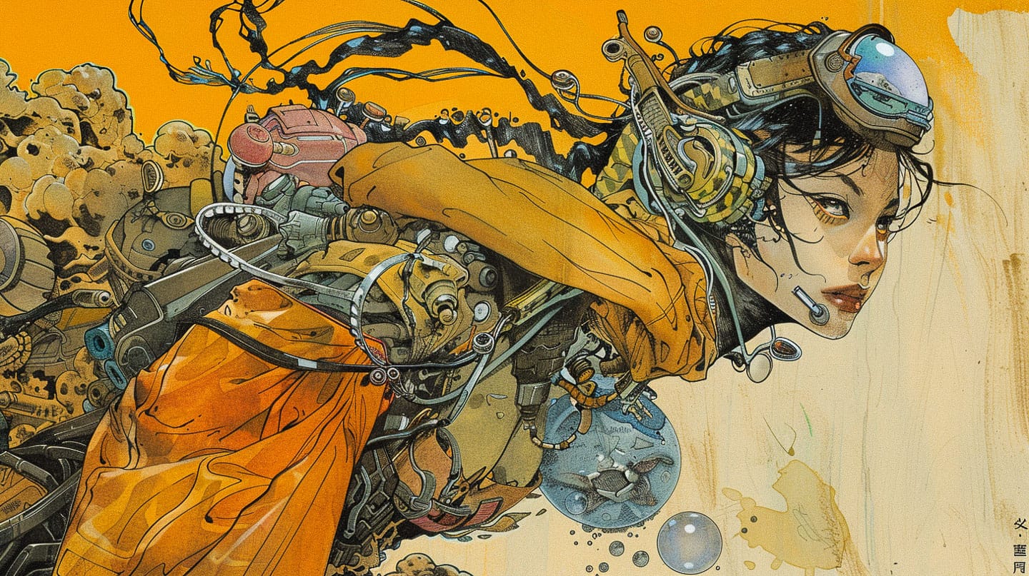 Katsuya Terada Midjourney style | Andrei Kovalev's Midlibrary
