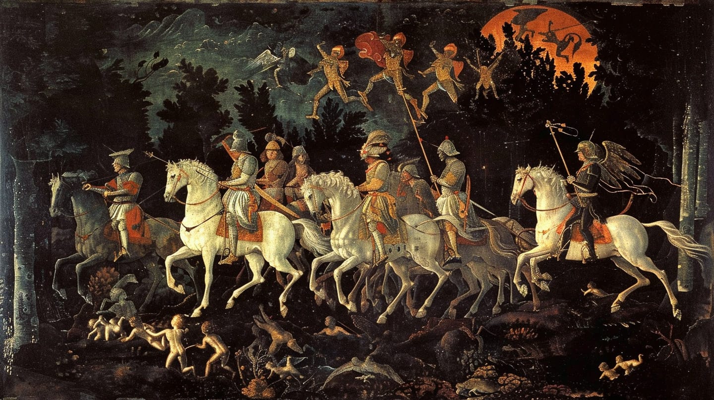 Paolo Uccello Midjourney style | Andrei Kovalev's Midlibrary