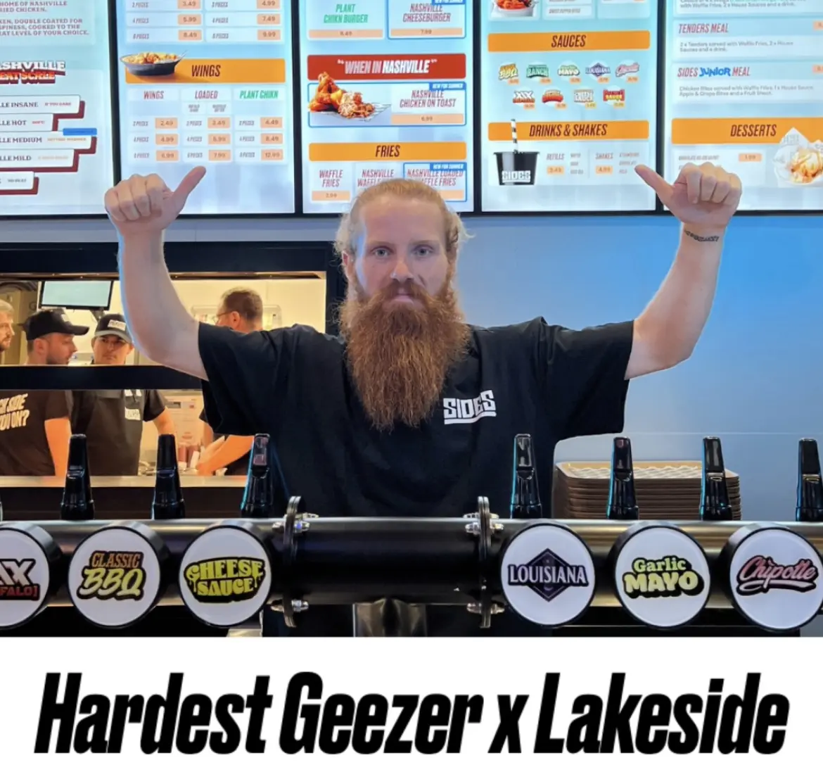 Sides - Fresh, extra crispy fried chicken