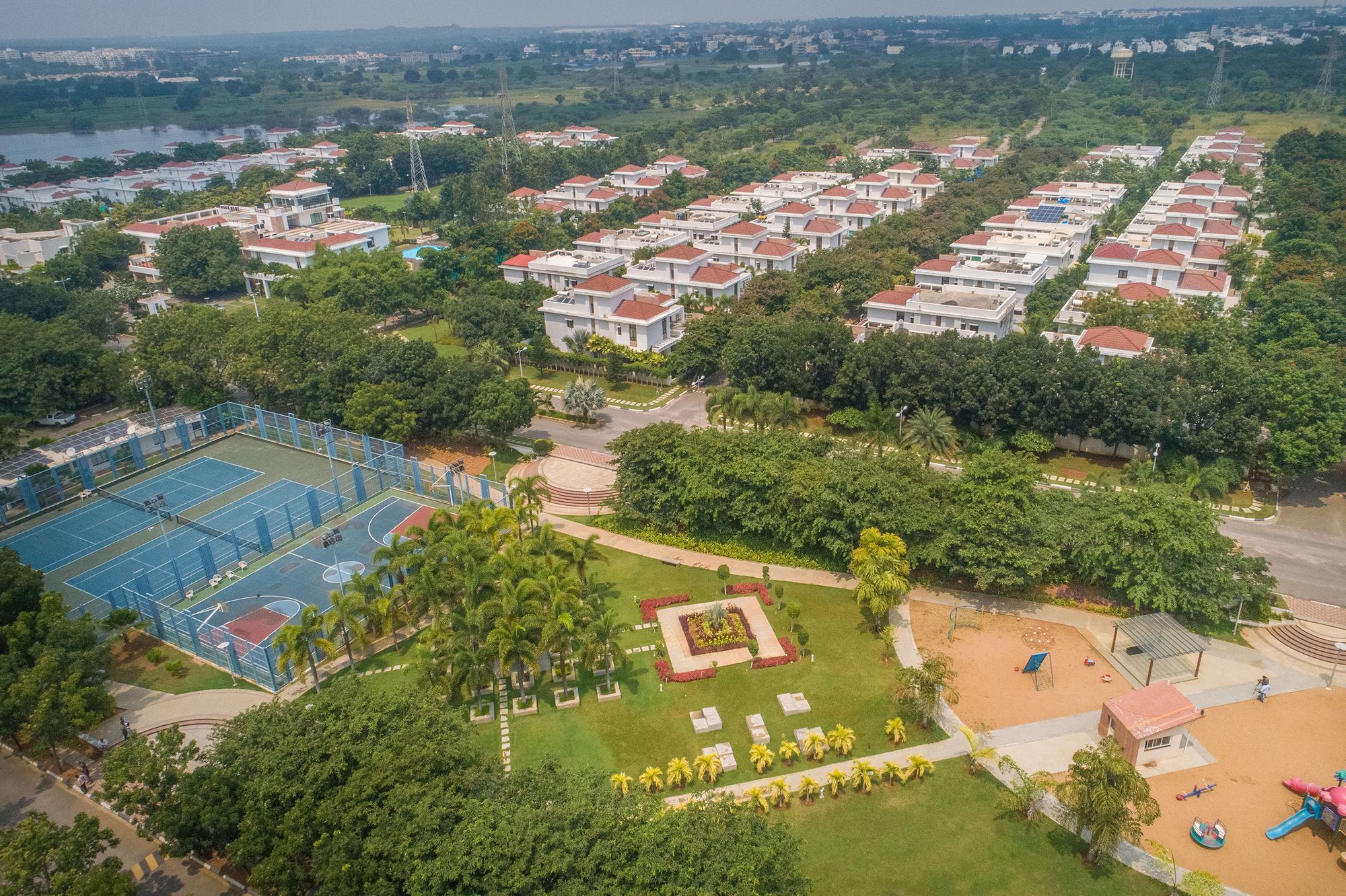 Landscape Projects | Aparna Palm Meadows, | Naveen Associates