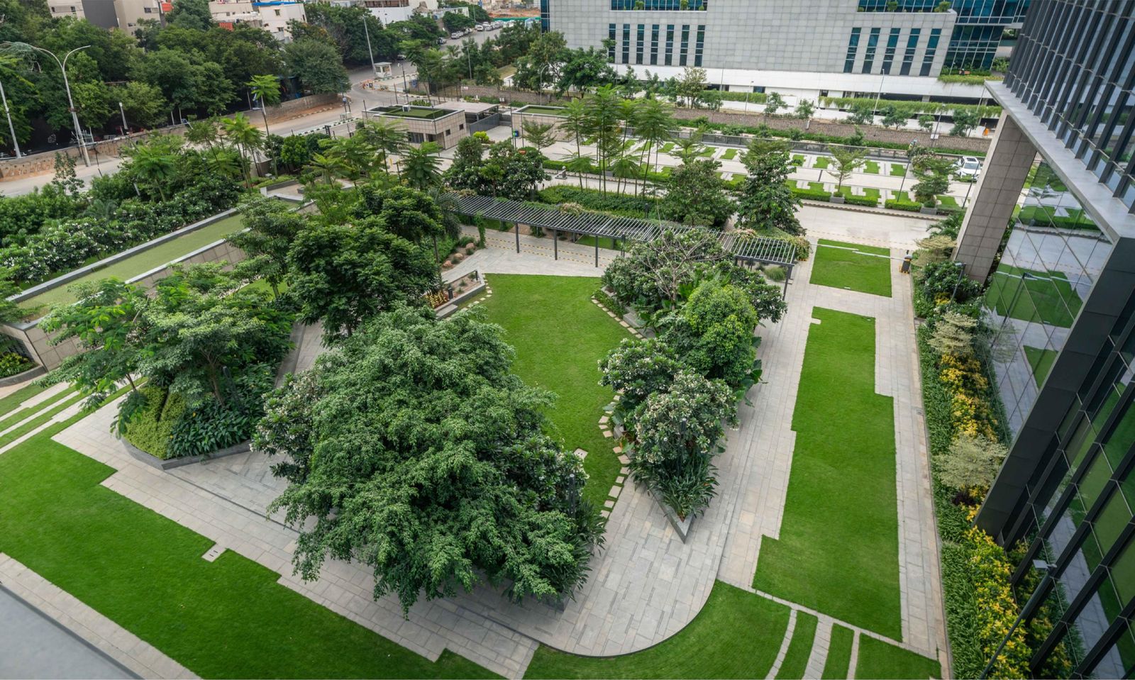 Landscape Projects | Amazon India Campus | Naveen Associates