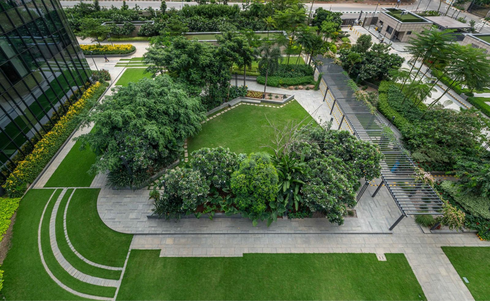 Landscape Projects | Amazon India Campus | Naveen Associates