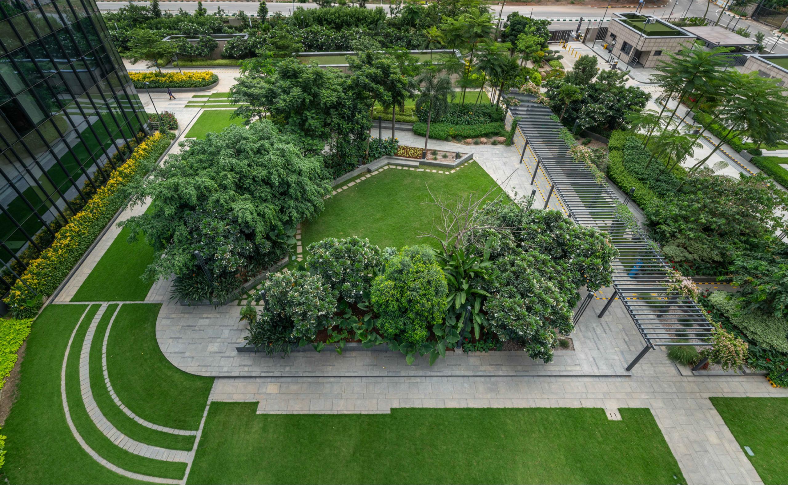 Landscape Projects | Amazon India Campus | Naveen Associates