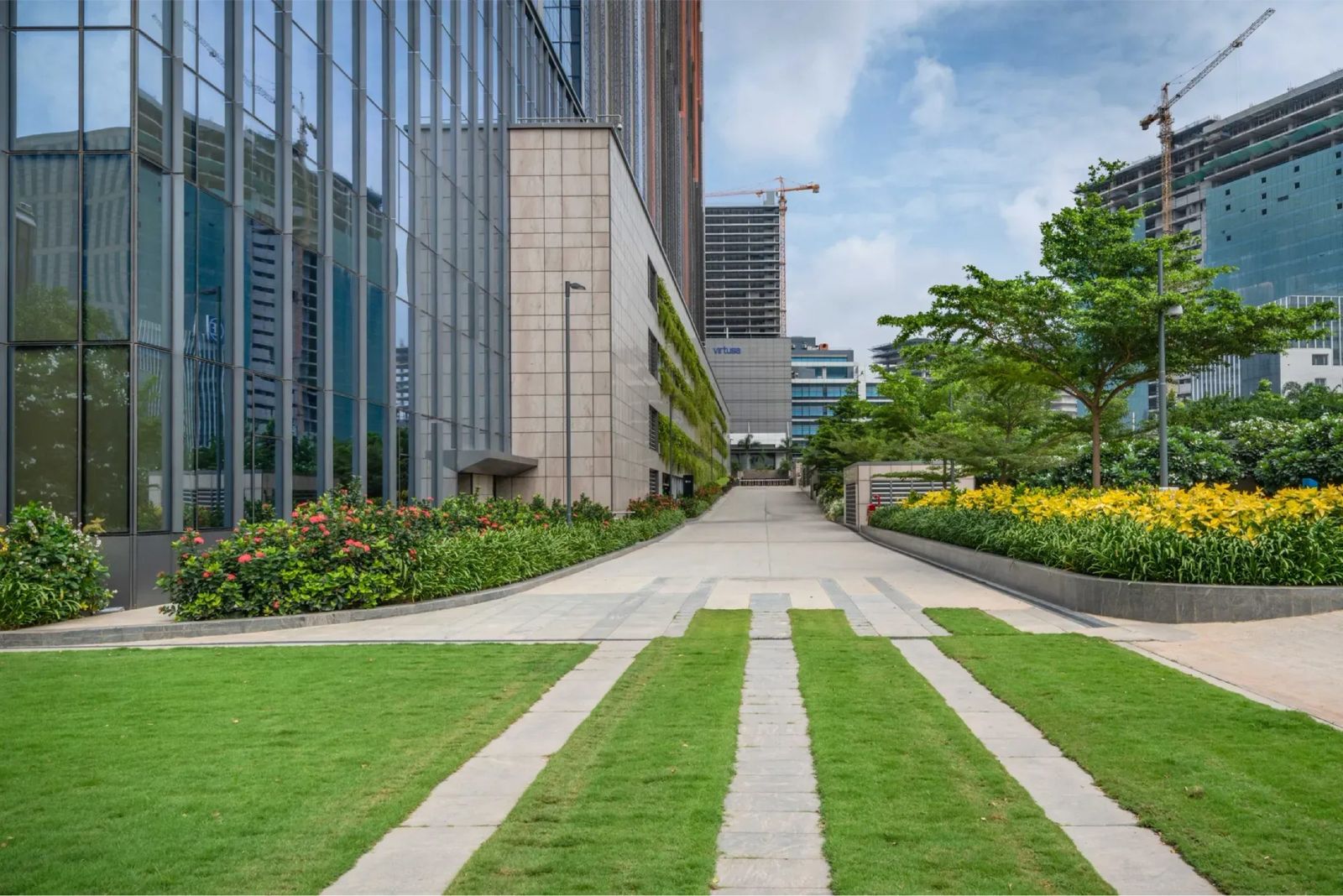Landscape Projects | Amazon India Campus | Naveen Associates