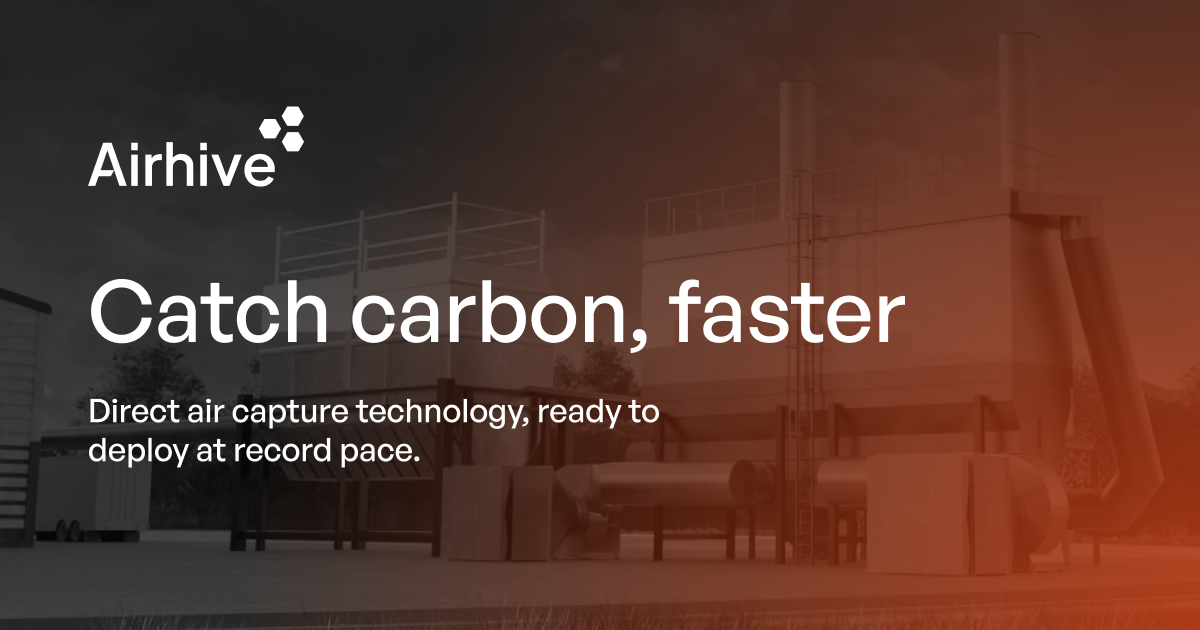 Airhive - Leading Direct Air Capture Technology for Rapid Carbon ...