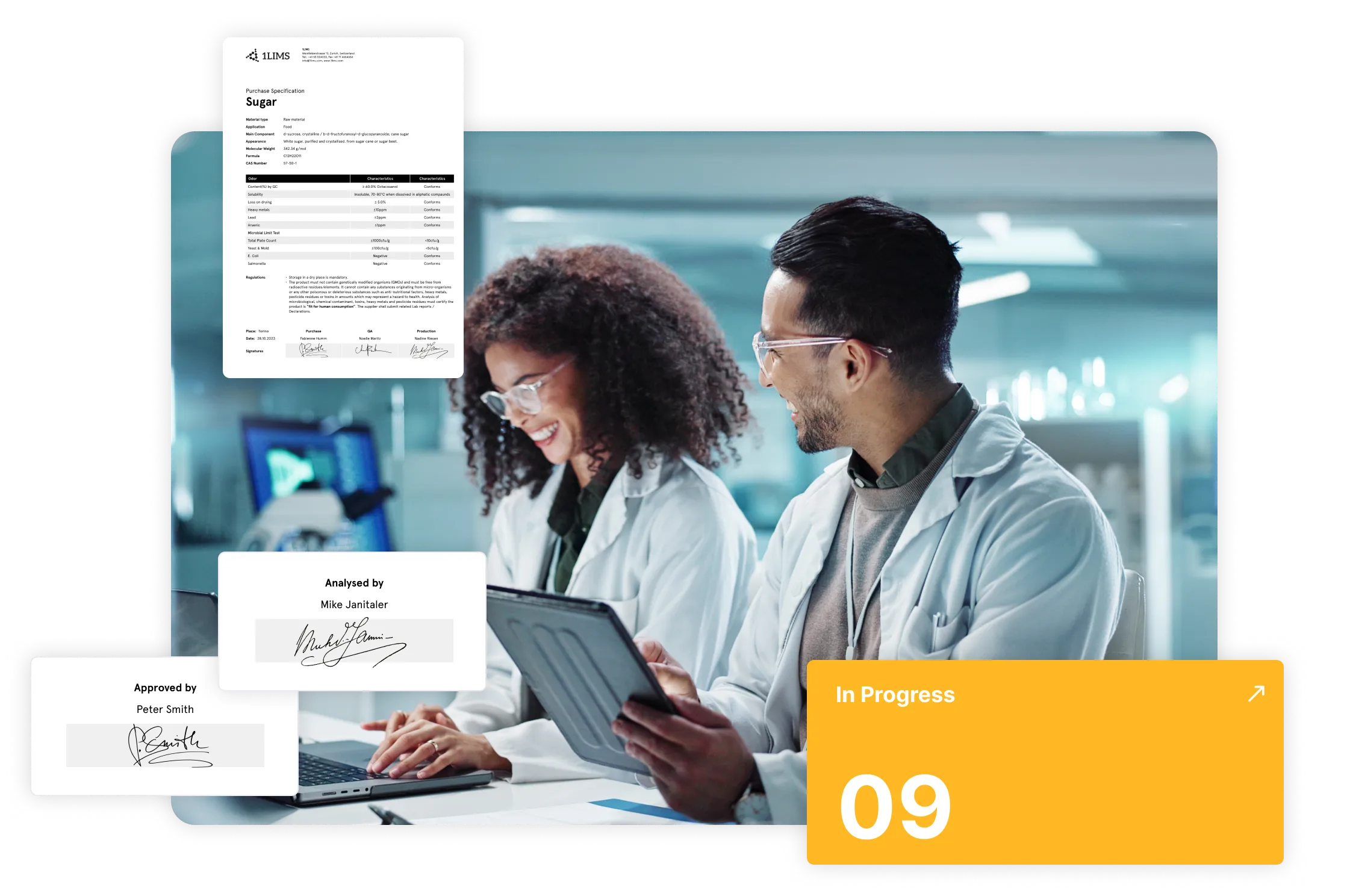 Automated Laboratory Workflows | 1LIMS