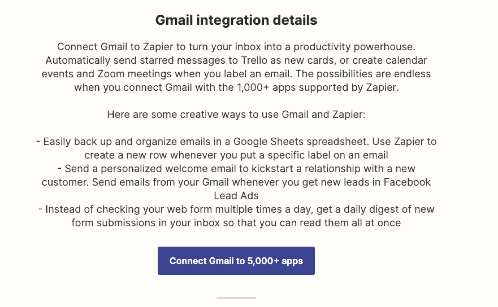 Sync Zapier App Details to Google Sheets in Seconds | Bardeen Workflow