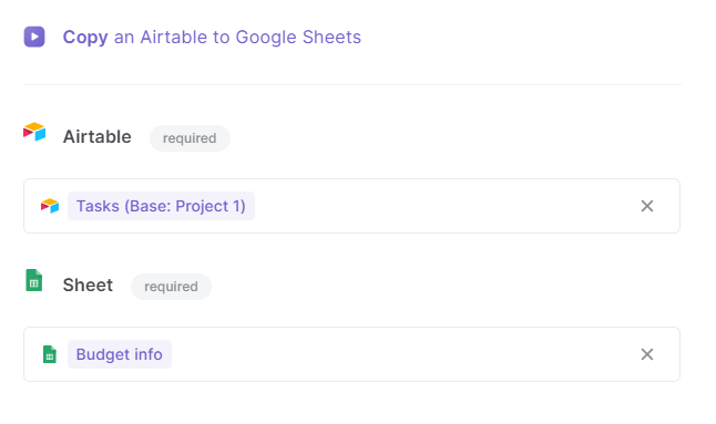 How to export data from Airtable