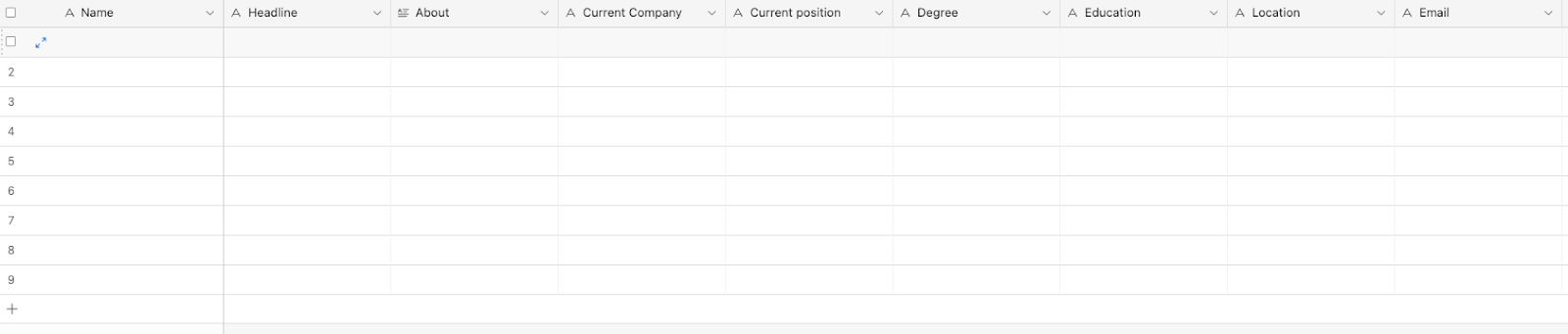Scrape LinkedIn Profiles to Airtable for Lead Generation | Bardeen Automation