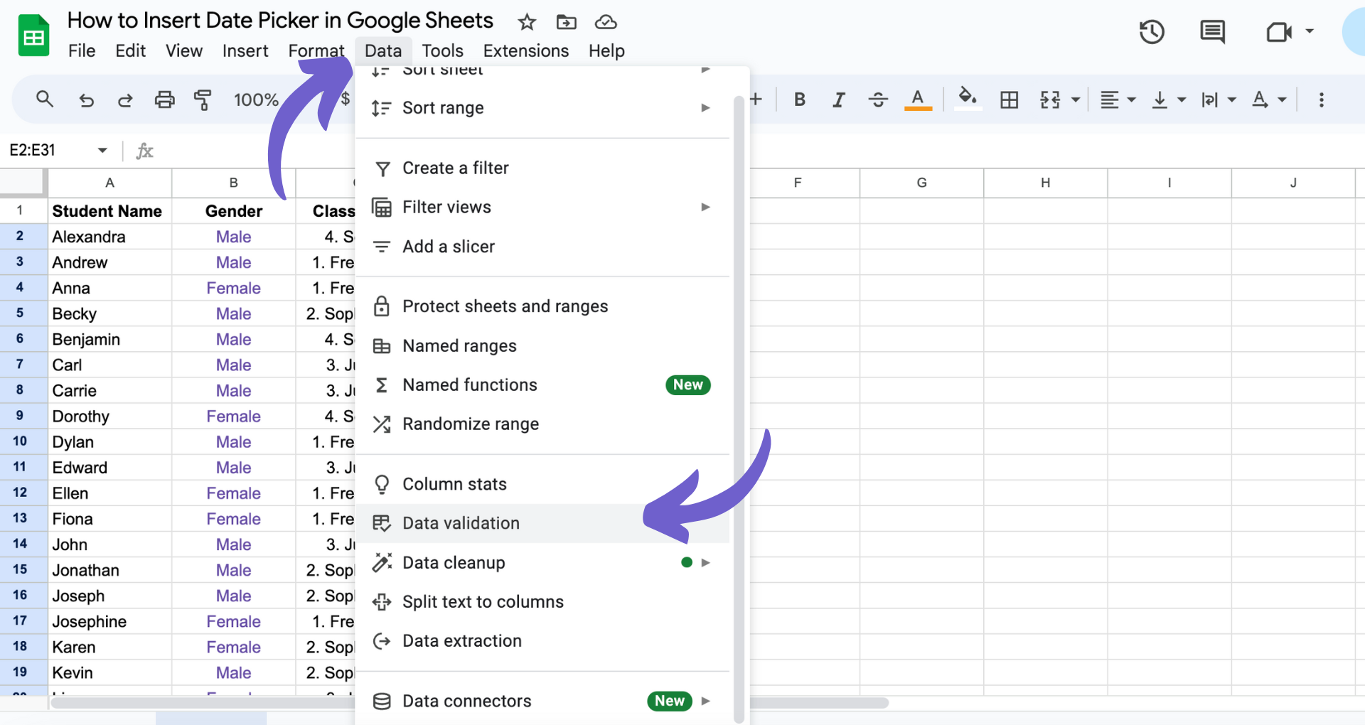 How to Add a Date Picker in Google Sheets: A Step-by-Step Guide