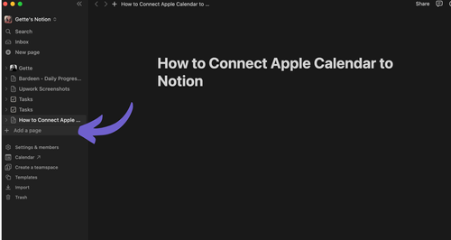 Sync Apple Calendar with Notion: A Step-by-Step Guide