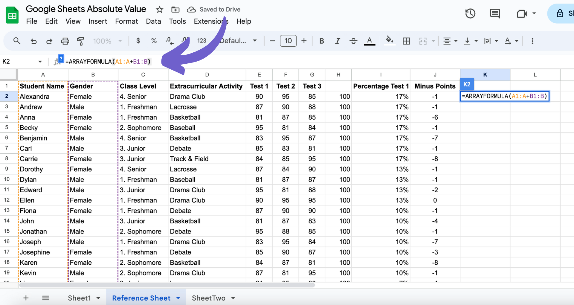Efficiently Copy Formulas Down in Google Sheets: 3 Methods