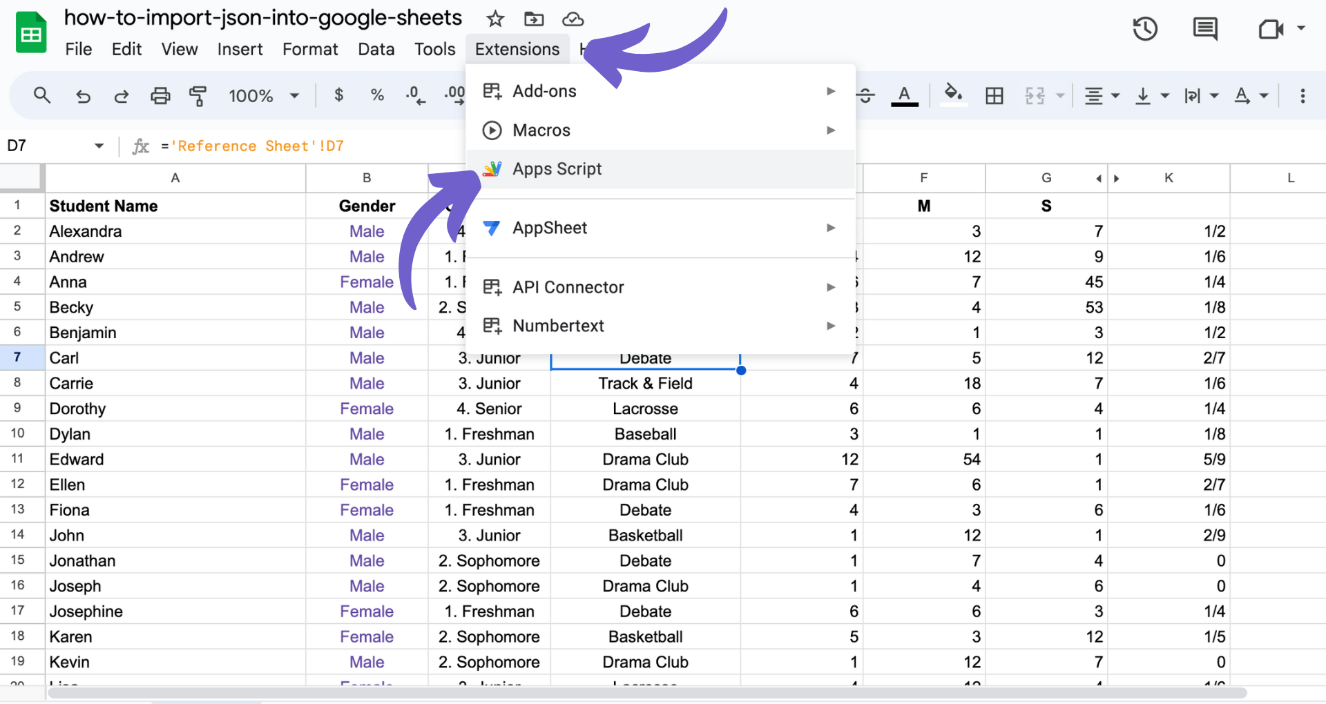 Import JSON Data into Google Sheets: A Step-by-Step Guide