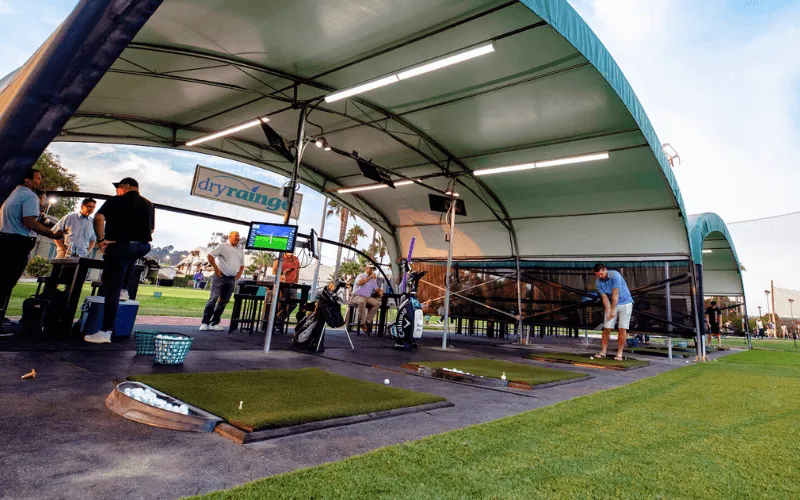 Premium Golf Shelters - Improve Your Range - DryRainge