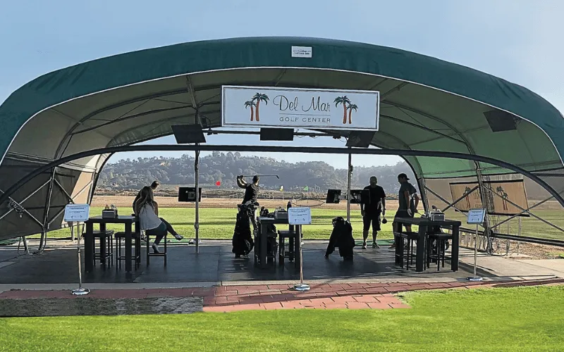 Premium Golf Shelters - Improve Your Range - DryRainge