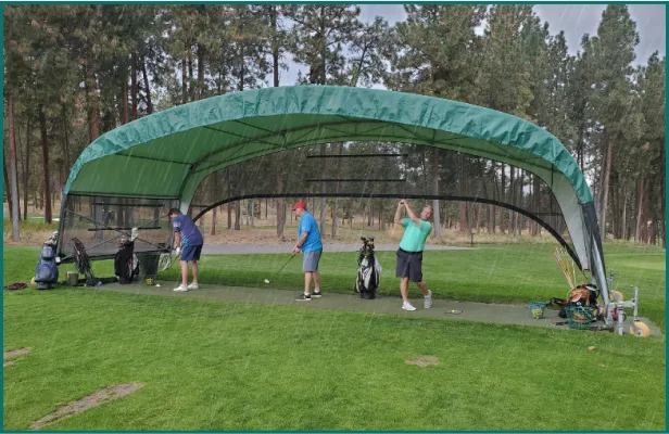 Members Edition Driving Range Canopy - DryRainge