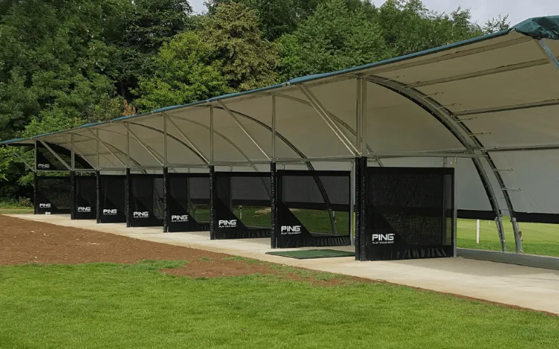 Premium Golf Shelters - Improve Your Range - DryRainge