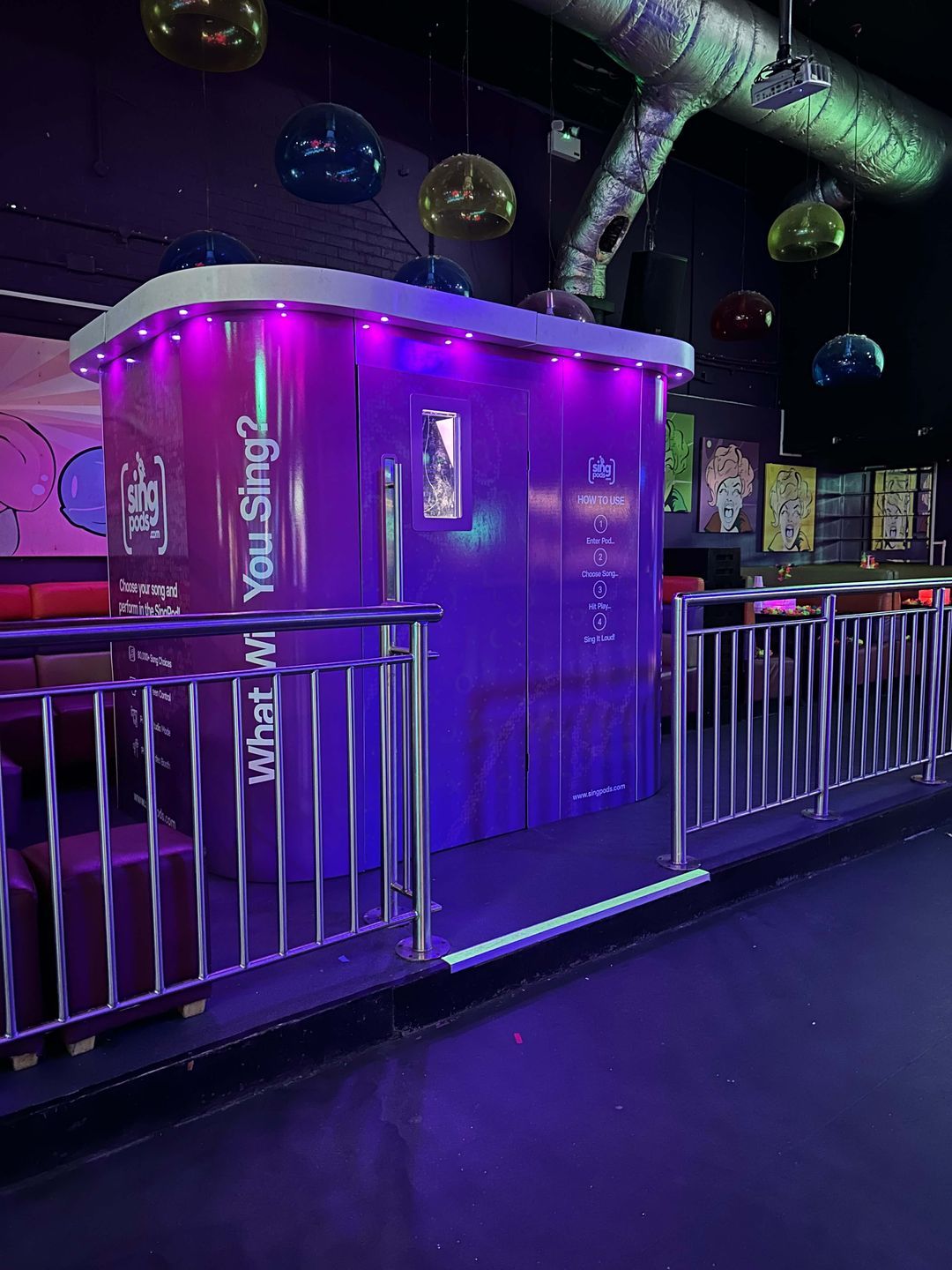SingPods | The UKs #1 Pop-Up Karaoke Pod Hire | UK