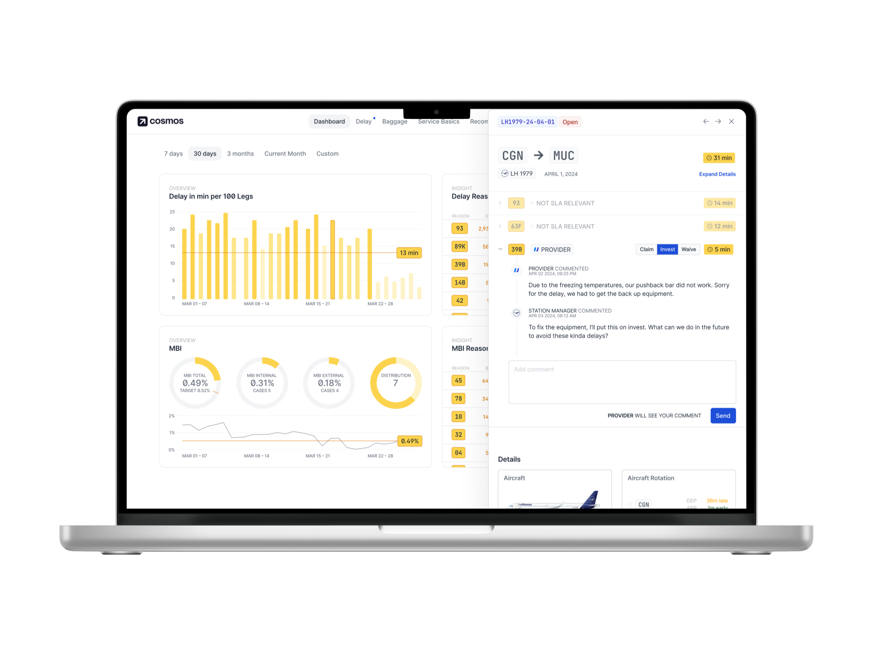 Cosmos | next level service in the aviation industry