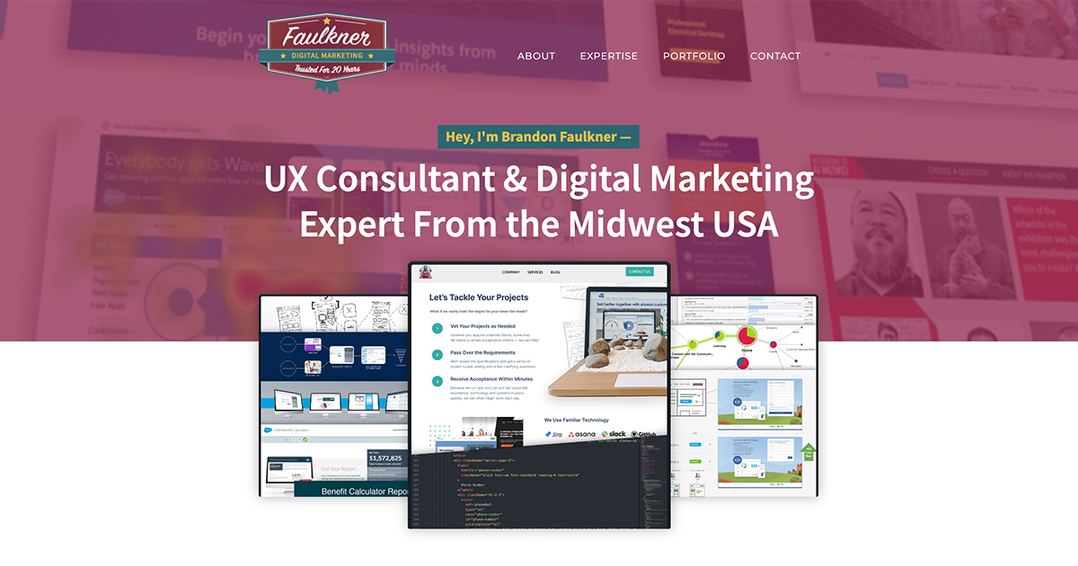 Brandon Faulkner - UX Consultant & Digital Marketing Expert