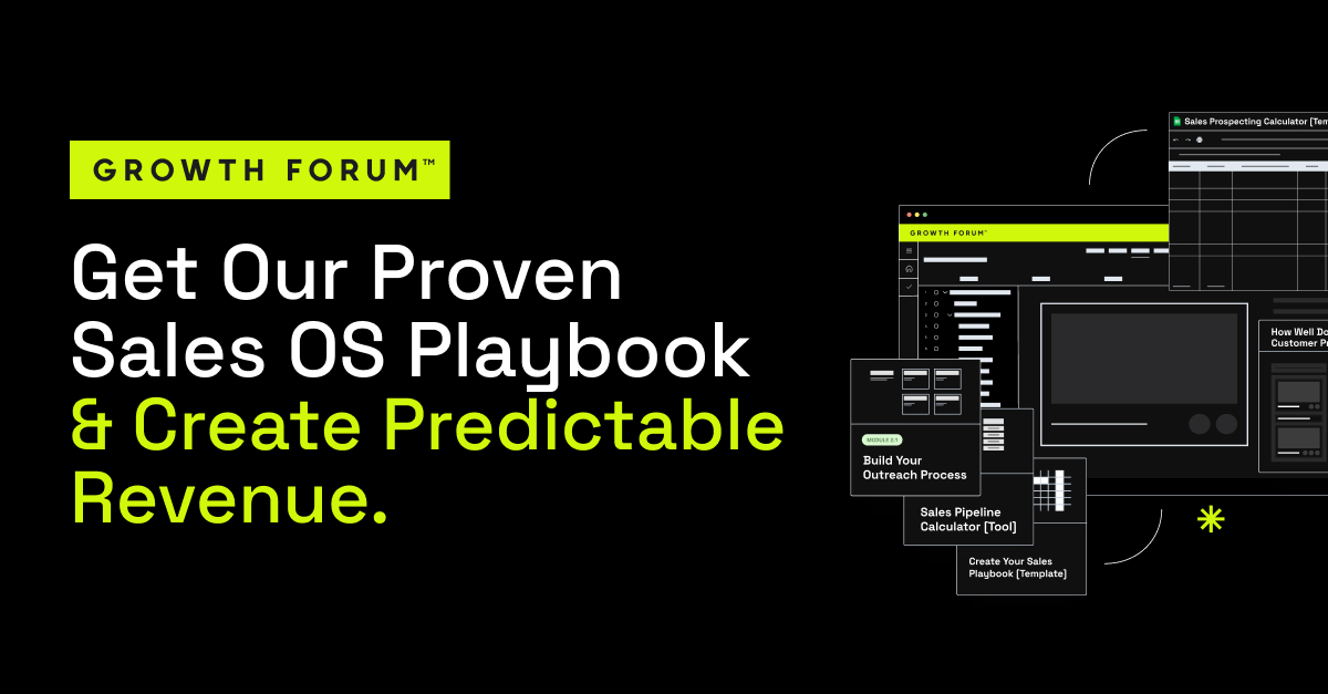 Growth Forum | Sales OS Program