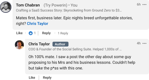 Powerin Automated Comments For Linkedin And Twitter Powered By Ai